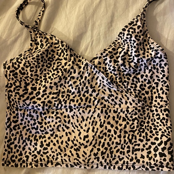 Tops | Cheetah Crop Top | Poshmark